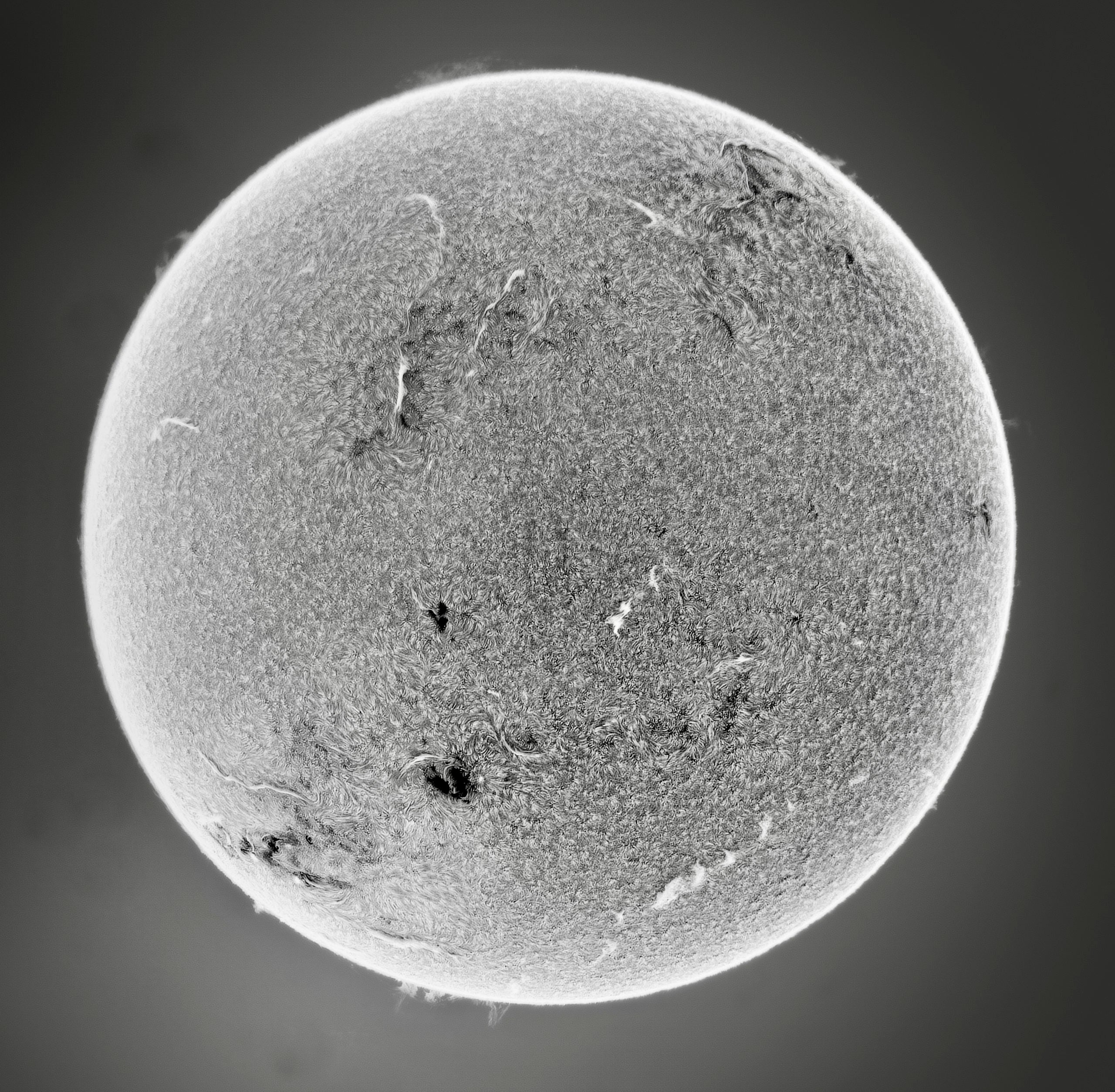 Monochrome, inverted – Lunt Solar Systems