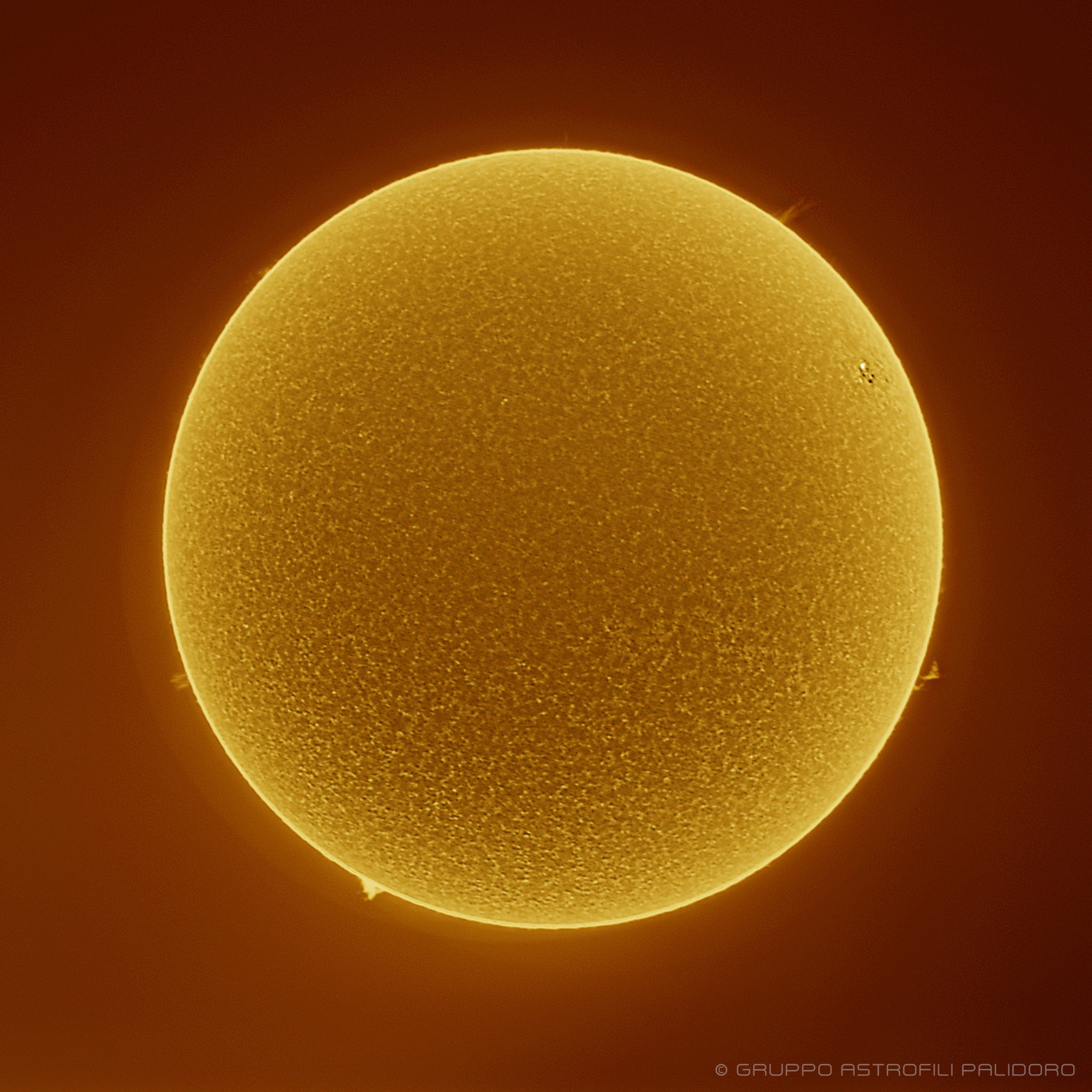 Sun in Alpha - 8 may 2021 – Lunt Solar Systems