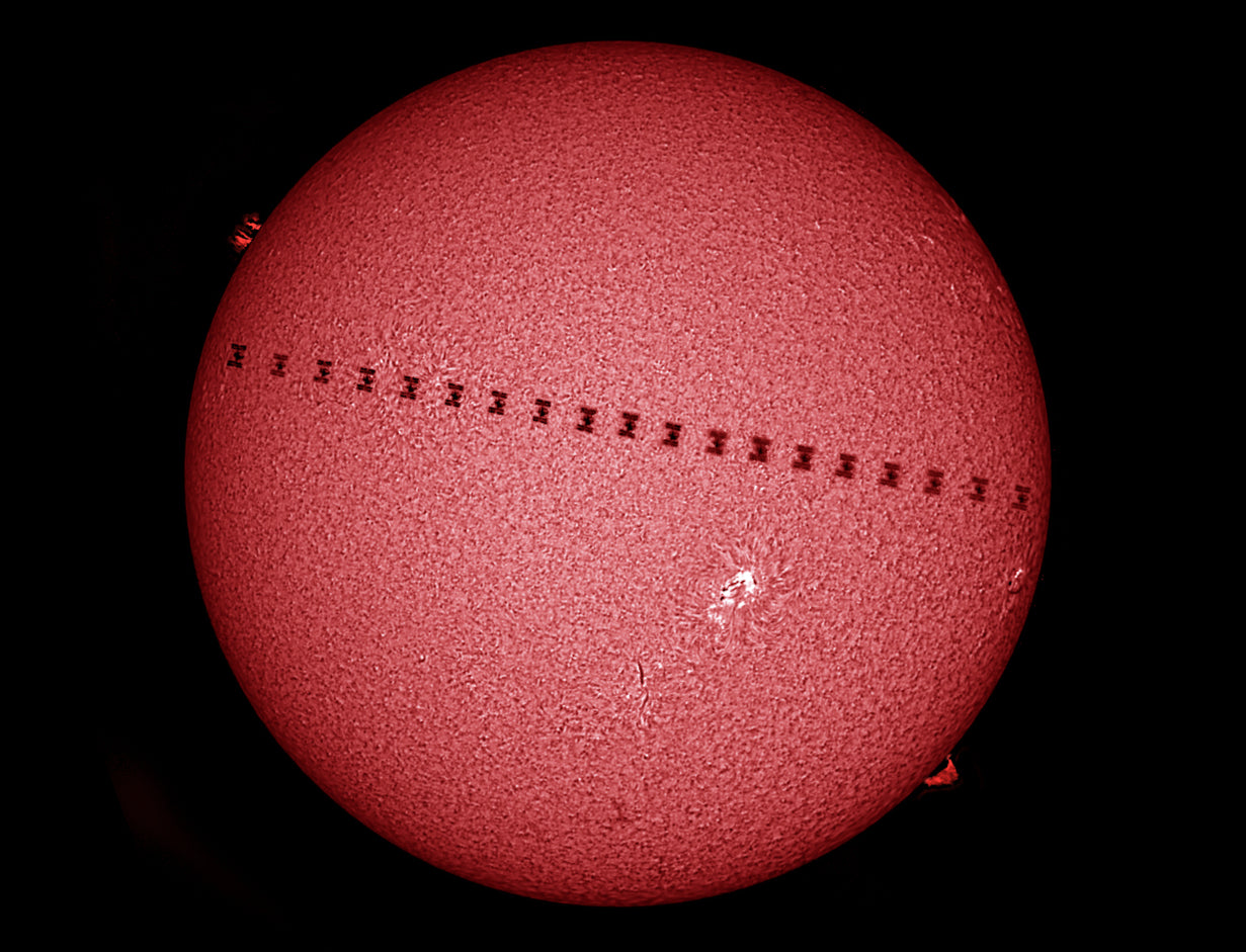 ISS Solar Transit – Lunt Solar Systems