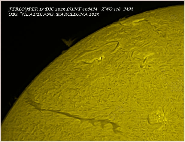 FIRST PICTURES MY LUNT 40MM – Lunt Solar Systems